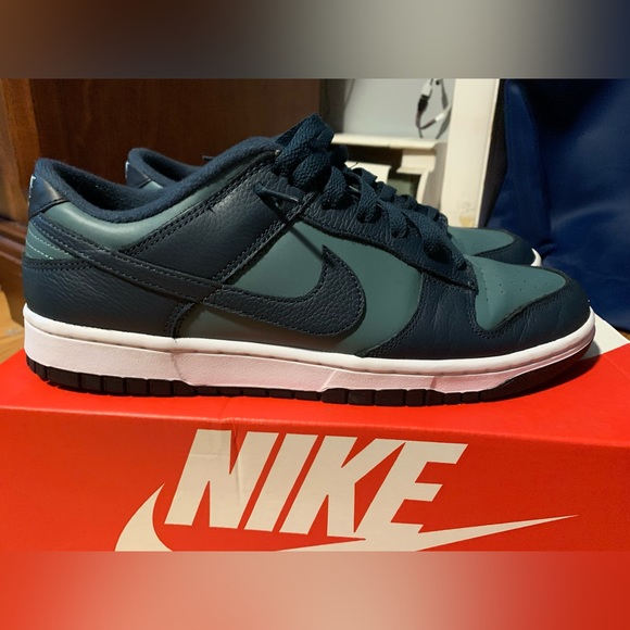 Nike | Shoes | Premium Armoury Navy Dunks Size 5 Mens | Poshmark